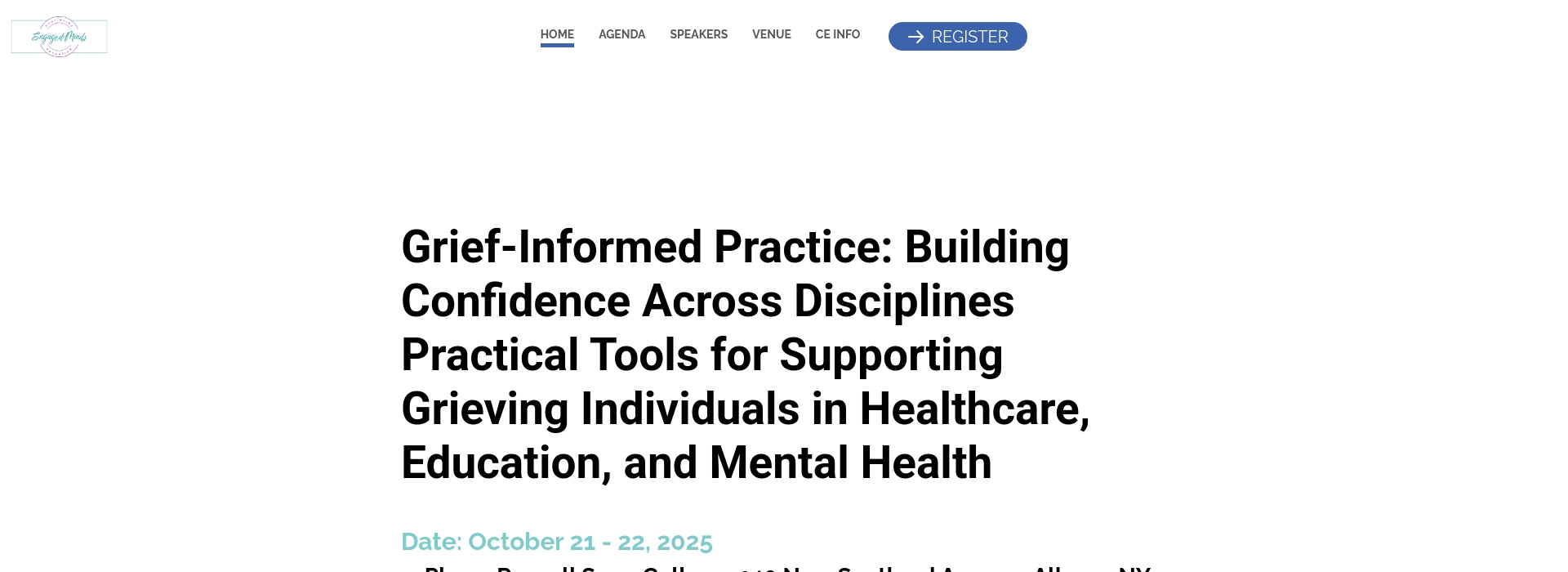 Grief-Informed Practice: Building Confidence Across Disciplines ...
