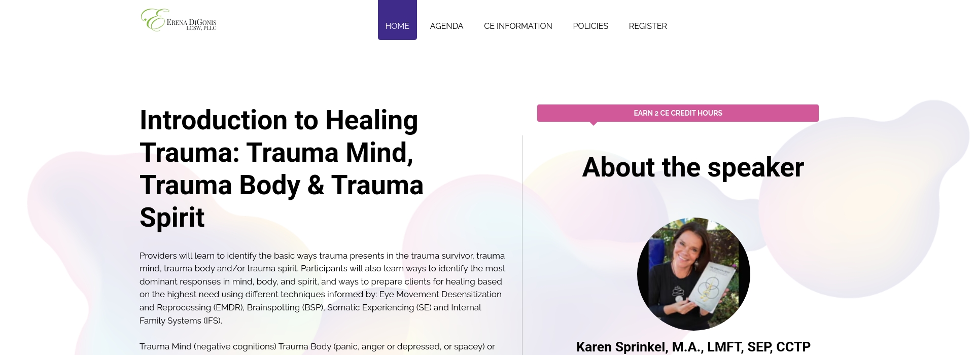 Introduction to Healing Trauma: Trauma Mind, Trauma Body & Trauma Spirit