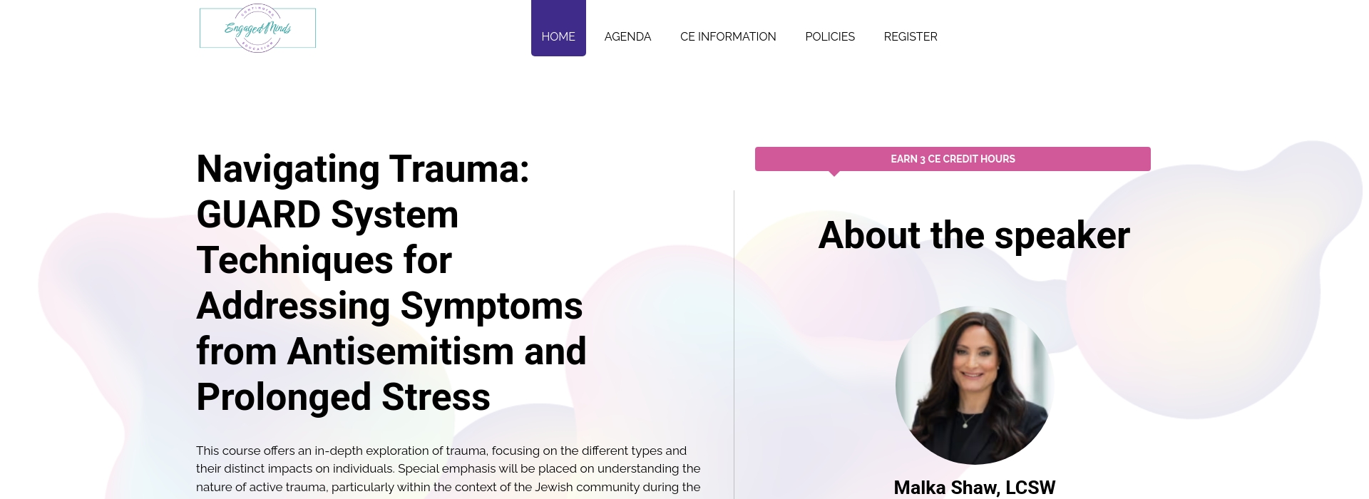 Navigating Trauma: GUARD System Techniques for Addressing Symptoms from ...