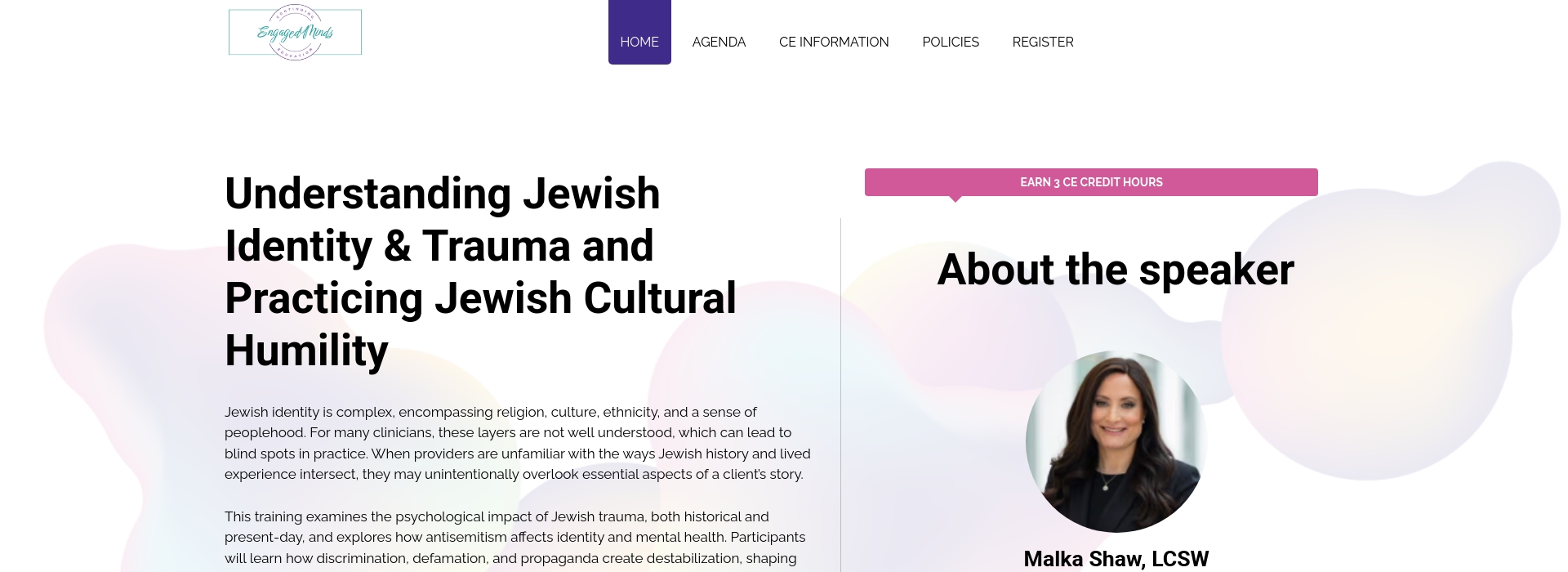 Understanding Jewish Identity & Trauma and Practicing Jewish Cultural ...
